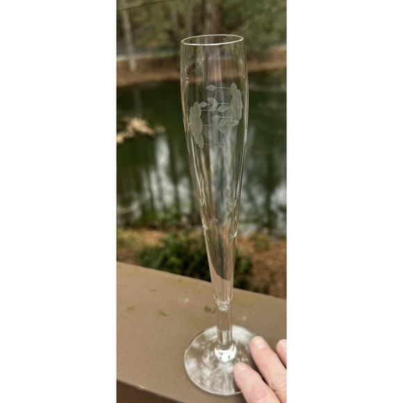 Princess House | Accents | Vintage Princess House Etched Crystal Bud ...